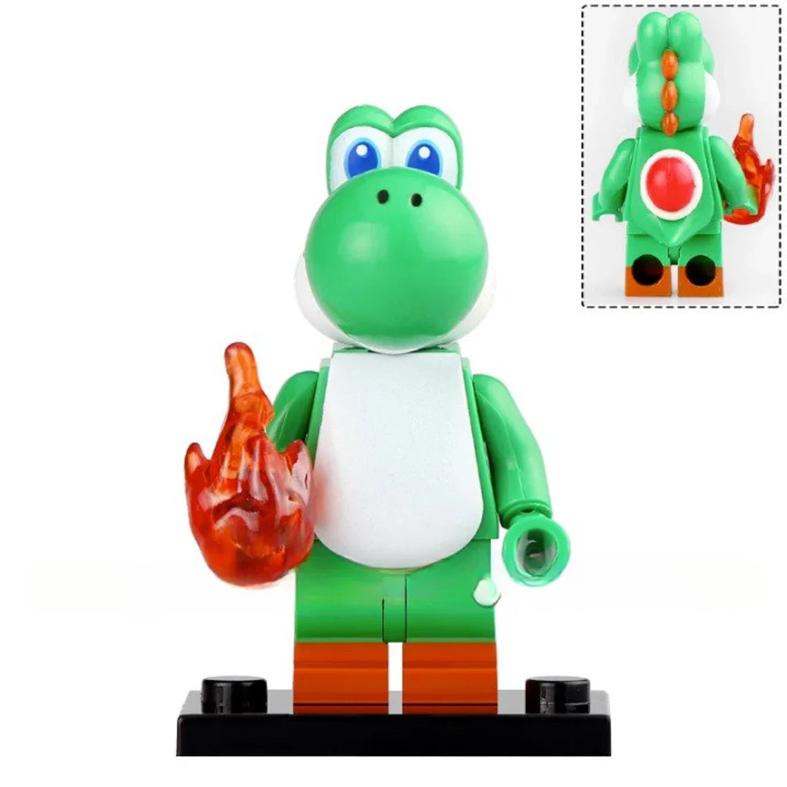 Yoshi from Super Mario Minifigure – Yep Bricks